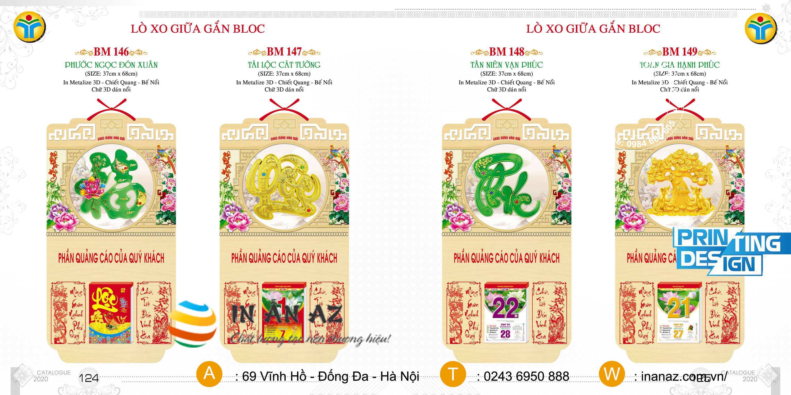 Mẫu Lịch Tết 2020 Đẹp, Ấn Tượng Cho Các Tổ Chức, Doanh Nghiệp