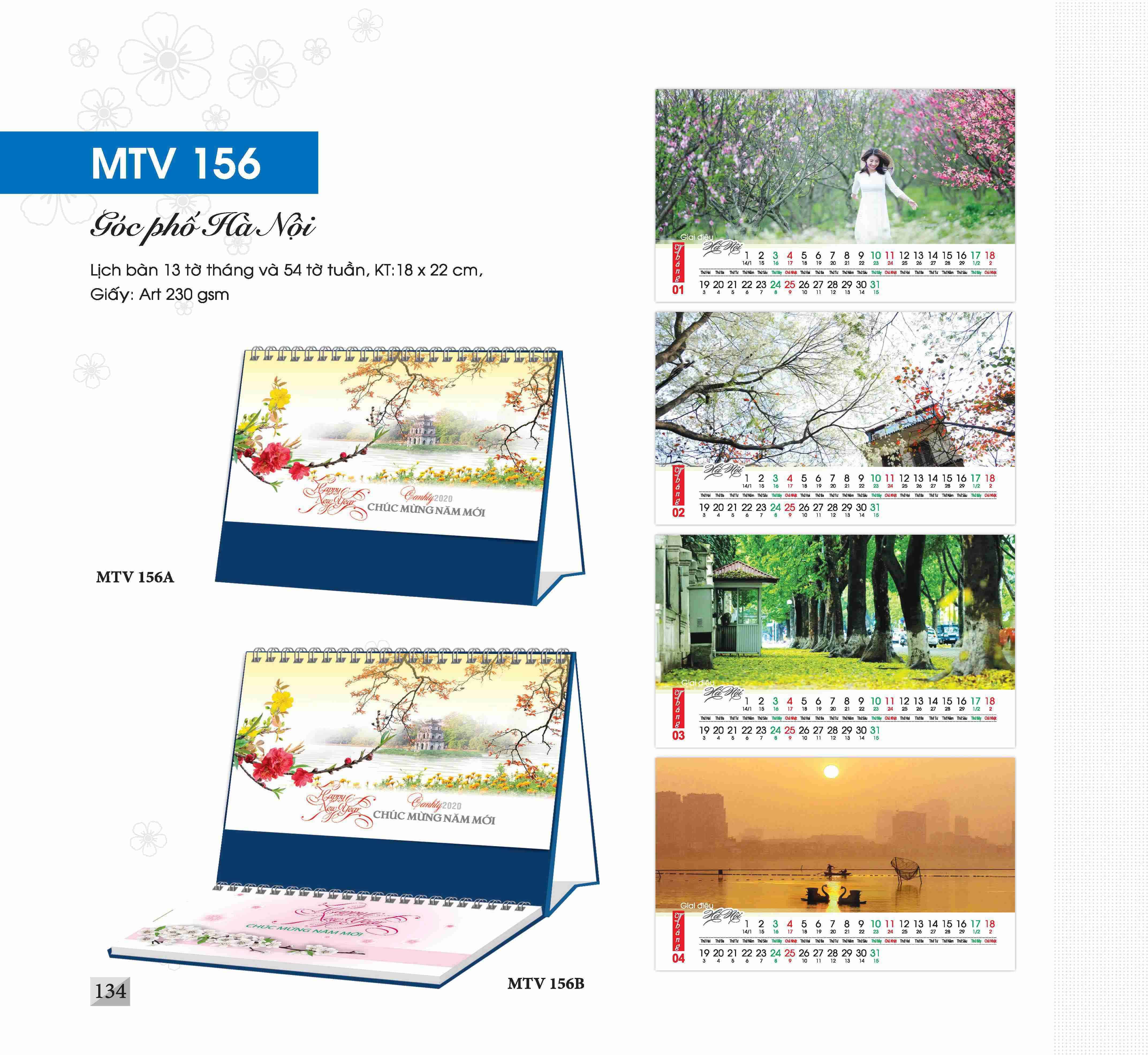 Mẫu Lịch Tết 2020 Đẹp, Ấn Tượng Cho Các Tổ Chức, Doanh Nghiệp