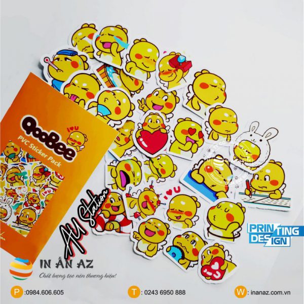 99+ hình sticker dễ thương, hình sticker cute, đáng yêu - In Ấn AZ