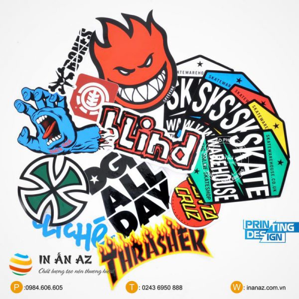 39+ các mẫu sticker dán laptop, sticker dán bàn phím laptop - In Ấn AZ