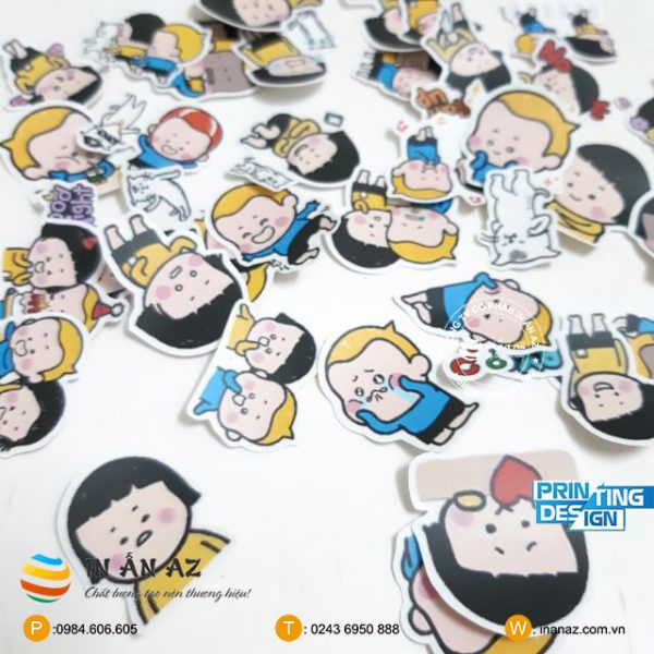 99+ hình sticker dễ thương, hình sticker cute, đáng yêu - In Ấn AZ