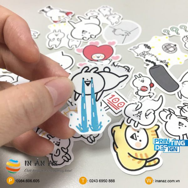 99+ hình sticker dễ thương, hình sticker cute, đáng yêu - In Ấn AZ